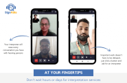 Communicate With The Deaf Using A Sign Language Interpreter